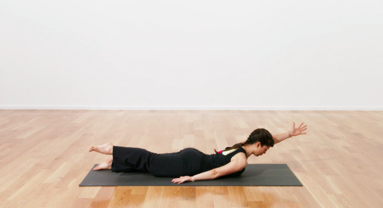 Pose of the Week: Half Locust Pose – Glo | Blog