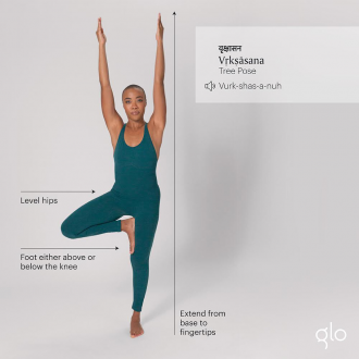VRKSASANA: TREE POSE – Glo | Blog